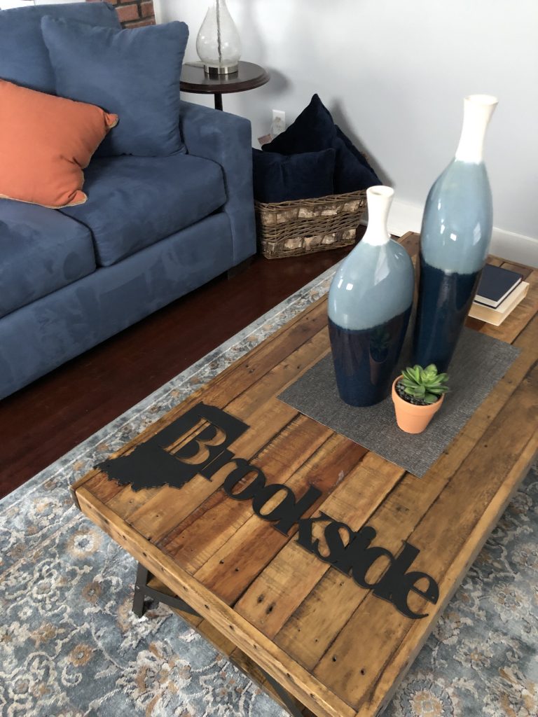 Brookside Neighborhood Sign – Circle City Metalworks