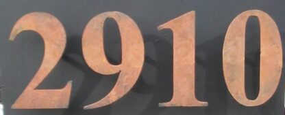 Large Address Sign – Circle City Metalworks