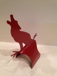 Custom Wolf – Sculpture - Circle City Metalworks